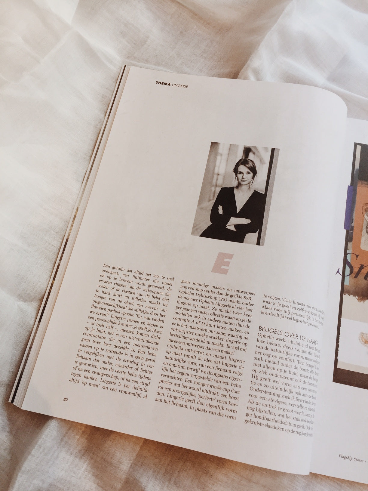 Interview with De Standaard Magazine – OpheliaLingerie